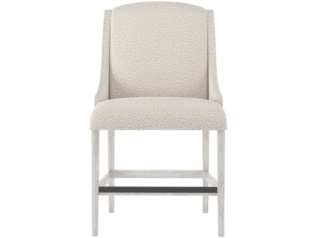 Bernhardt Interiors Slope Fabric Counter Stool | Dining Room | Crescent ...