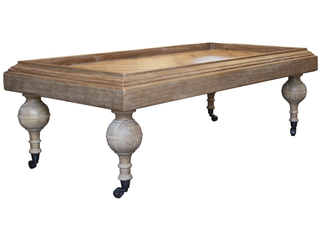 Capris Furniture Cocktail Table in Coastal Brown | Living Room | Outer ...