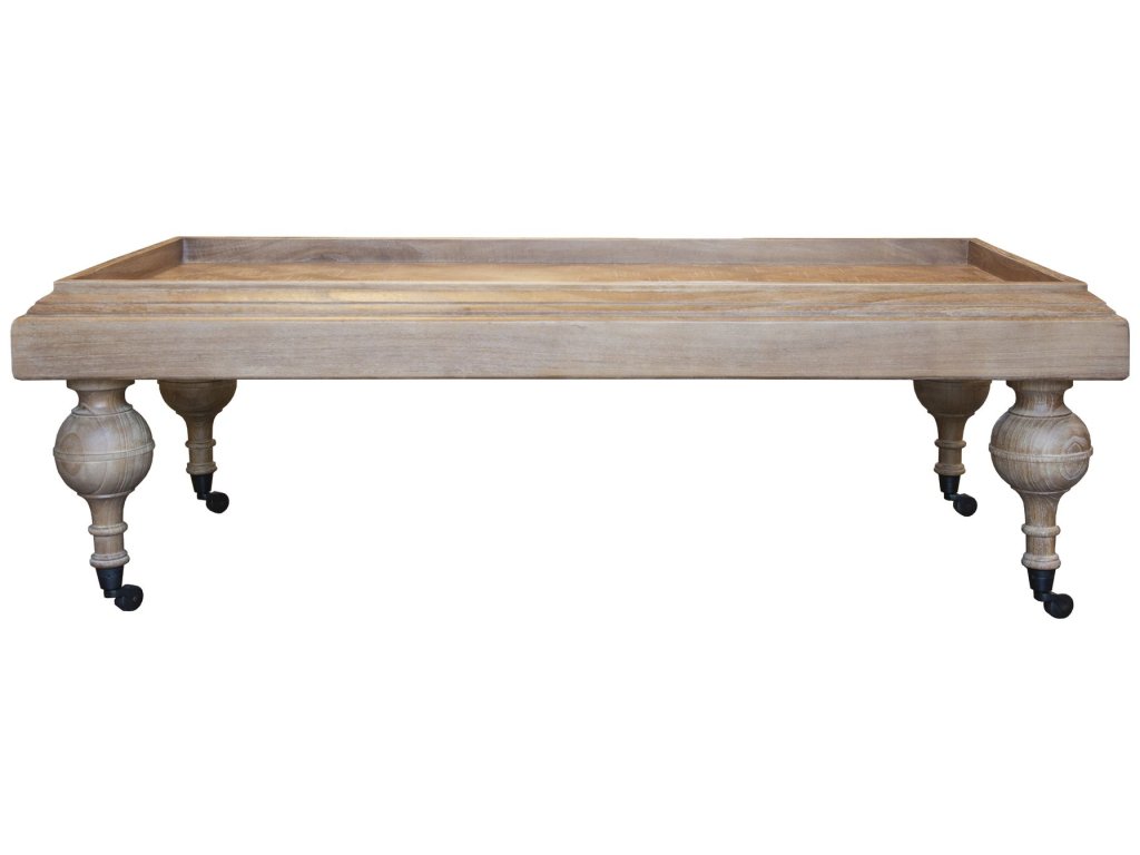 Capris Furniture Cocktail Table in Coastal Brown | Living Room | Outer ...