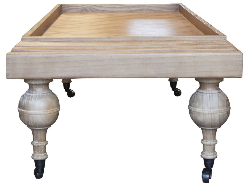 Capris Furniture Coffee Table in Coastal Brown | Living Room | Outer ...