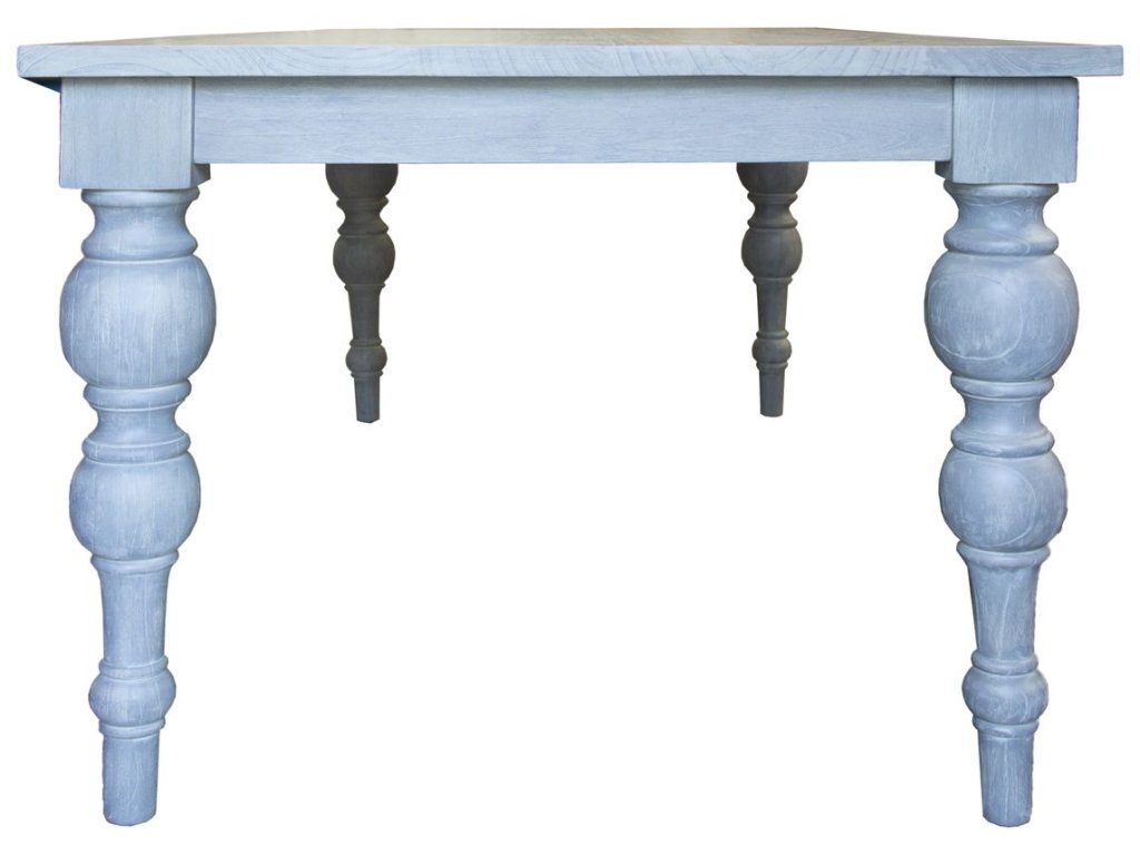 Capris Furniture Rectangular Dining Table in Coastal Grey | Dining Room ...